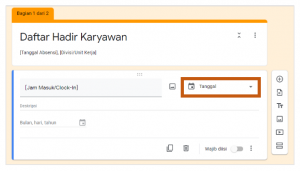 Contoh Absensi Online Melalui Google Form dan HP Karyawan - Aplikasi ...