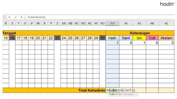 Tutorial Membuat Absensi Karyawan Excel - Aplikasi Absensi Online Karyawan Tutorial Membuat Absensi Karyawan Excel - Aplikasi Absensi Online Karyawan