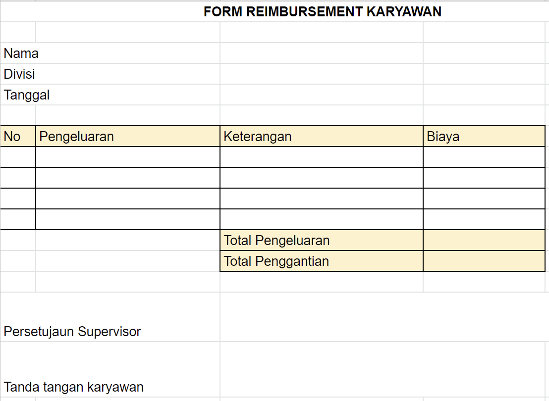 Contoh Surat Pengajuan Reimburse di Perusahaan Swasta - Aplikasi ... Contoh Surat Pengajuan Reimburse di Perusahaan Swasta - Aplikasi ...